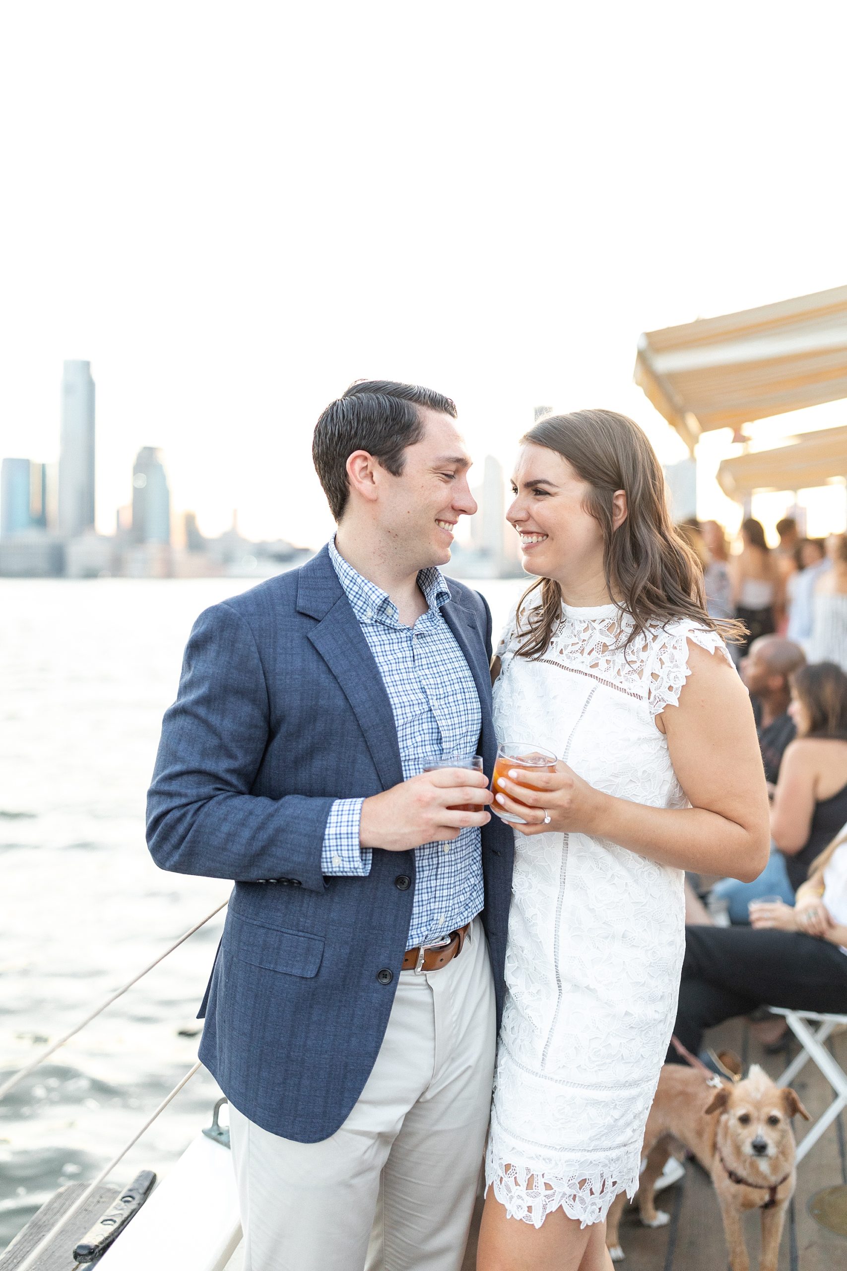 Tribeca Engagement Session | NYC Engagement Photos | By Halie